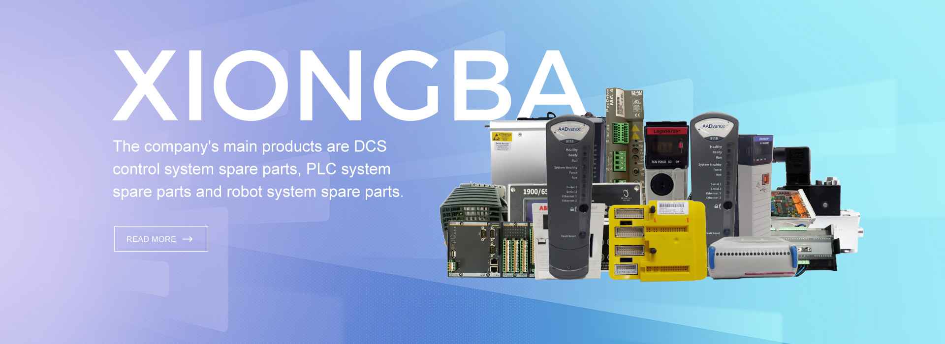 DCS control system spare parts, PLC system spare parts and robot system ...